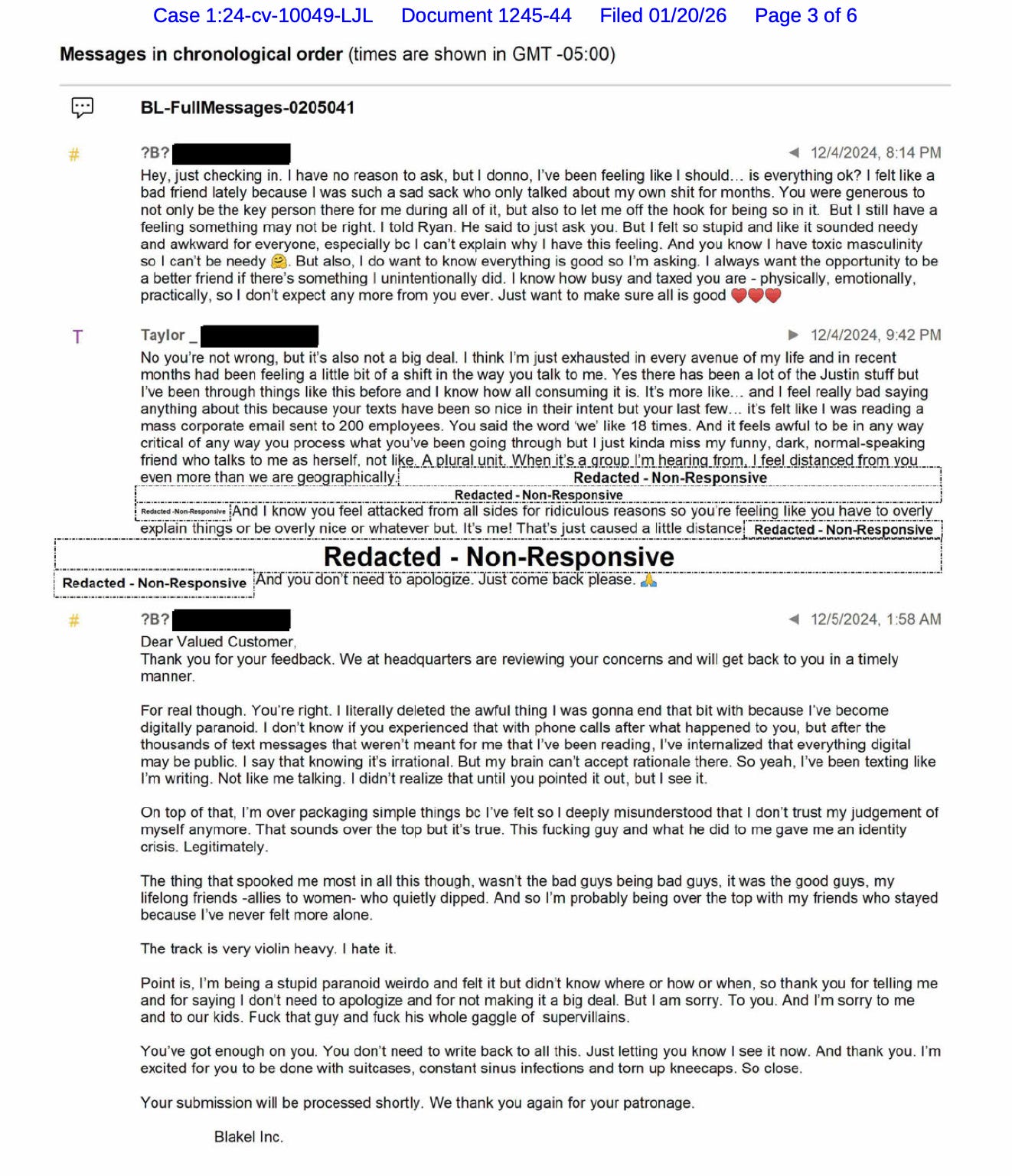 I Read Taylor Swift’s Texts with Blake Lively — And You Can Too