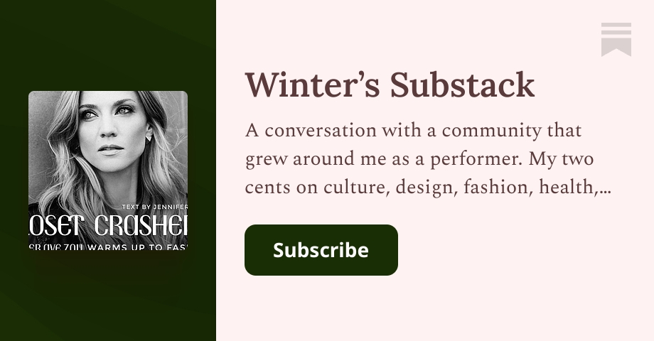 Winter’s Substack | Winter Ave Zoli | Substack