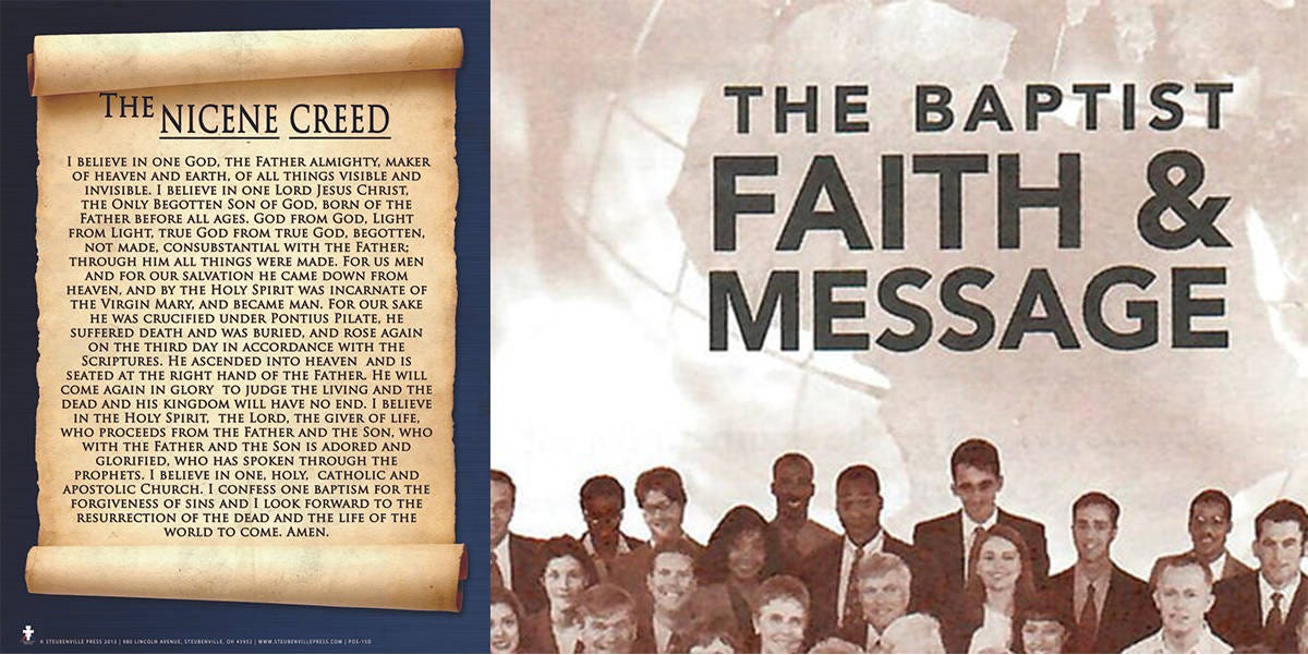 Southern Baptists that claim 'no creed but the Bible,' take no action ...
