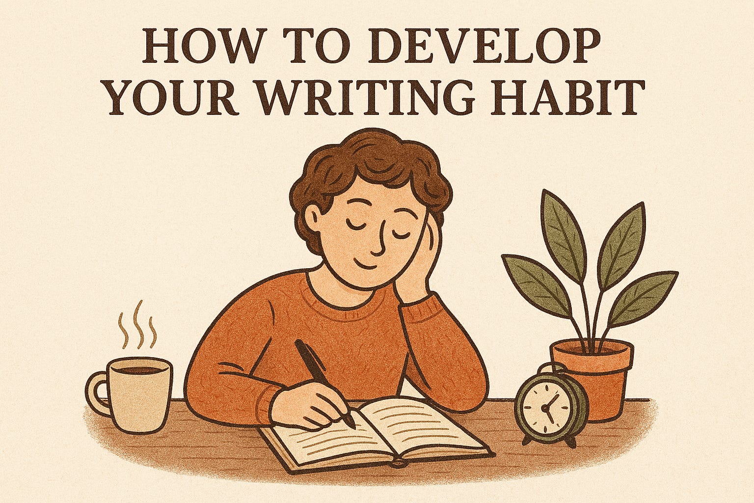 Developing a Writing Habit - by Anna Dahland