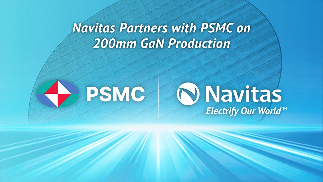 Navitas-PSMC Partnership Reshapes GaN Landscape as TSMC Plans Exit