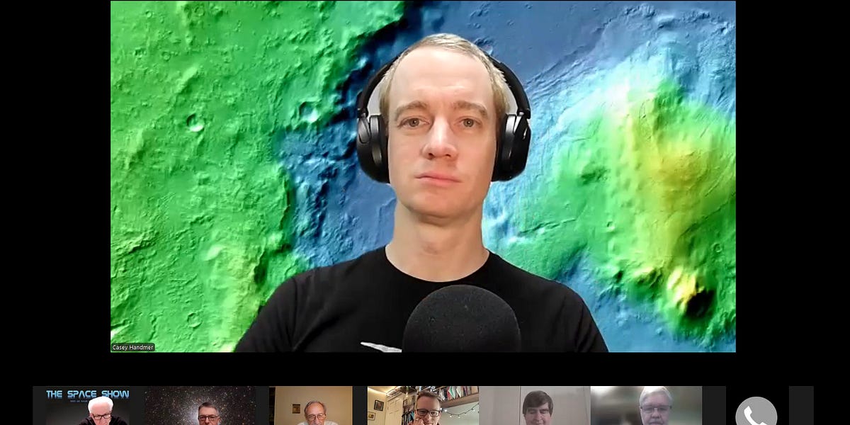 The Space Show presents a "fireside" detailed space chat with DR. CASEY ...