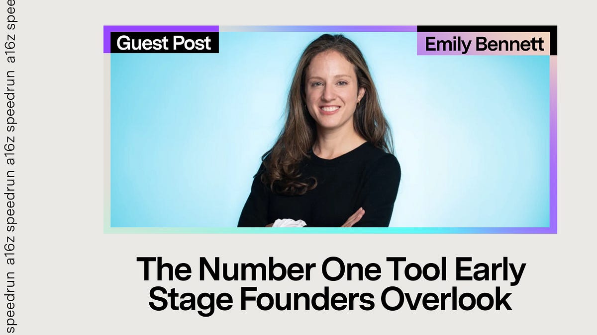 The Number One Tool Early Stage Founders Overlook