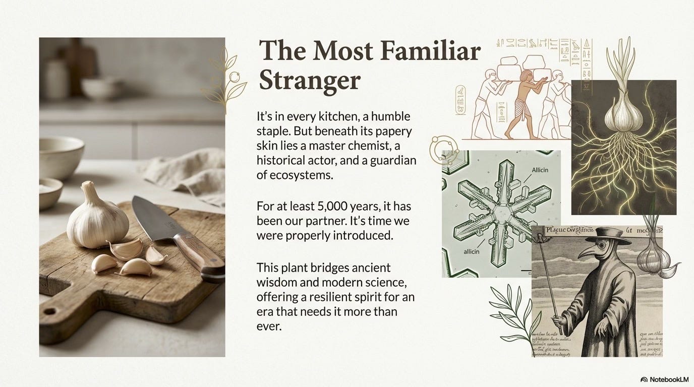 Garlic (Allium sativum) – Living Plant Wisdom Profile