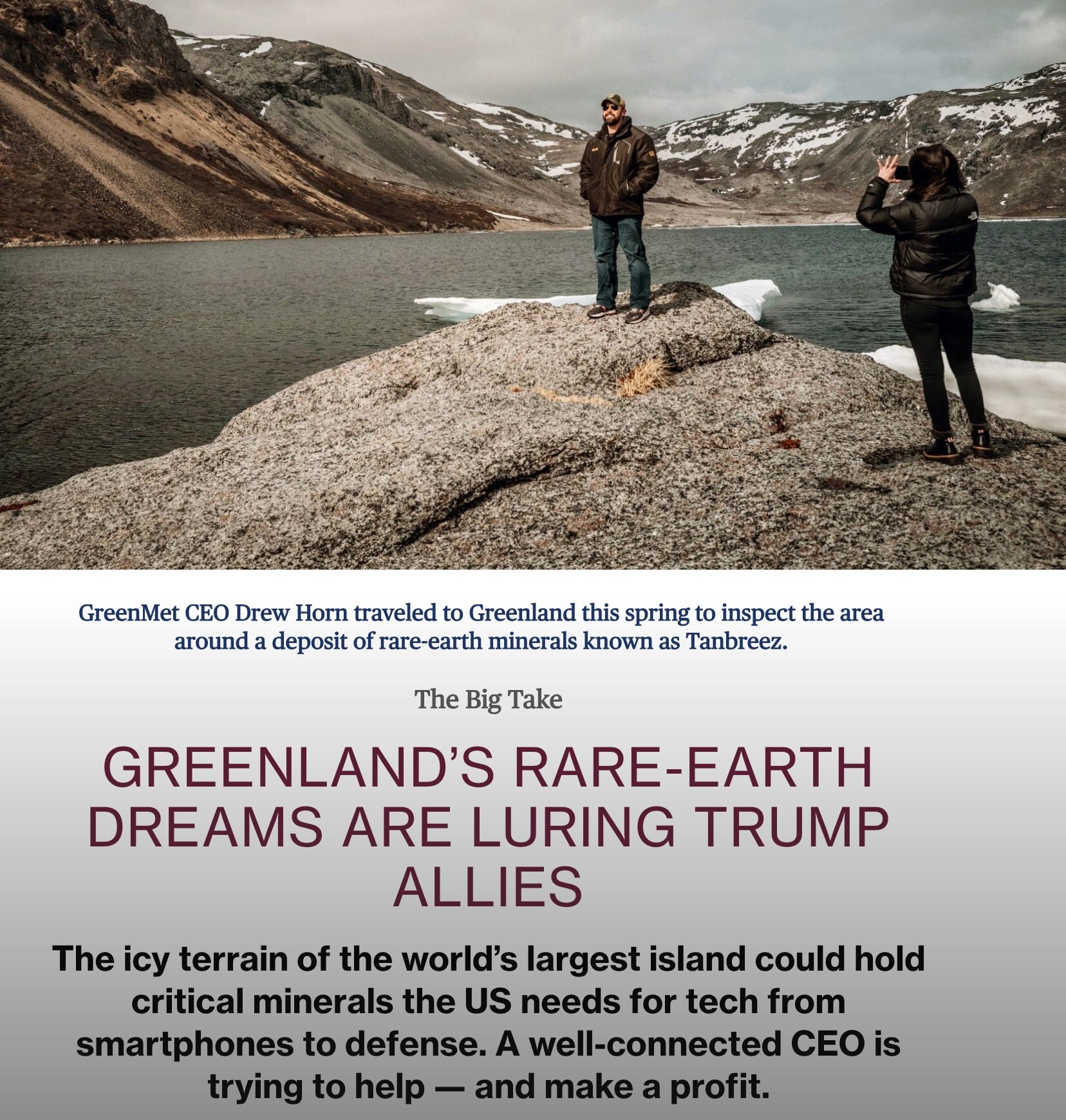 Trump's Greenland Minerals Push Echoes Arctic Explorer Peary's ...