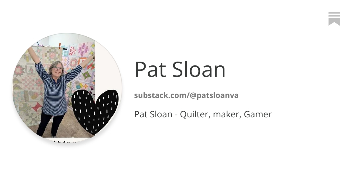 Pat Sloan | Substack