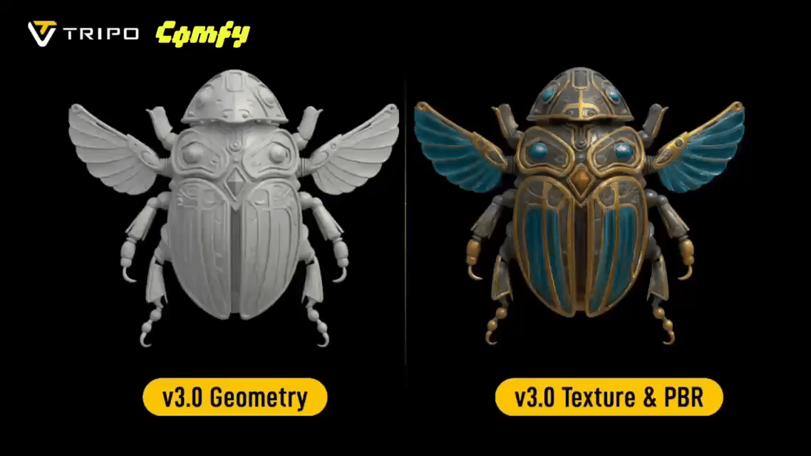 Generate High-Fidelity 3D Models with Tripo v3.0 in ComfyUI
