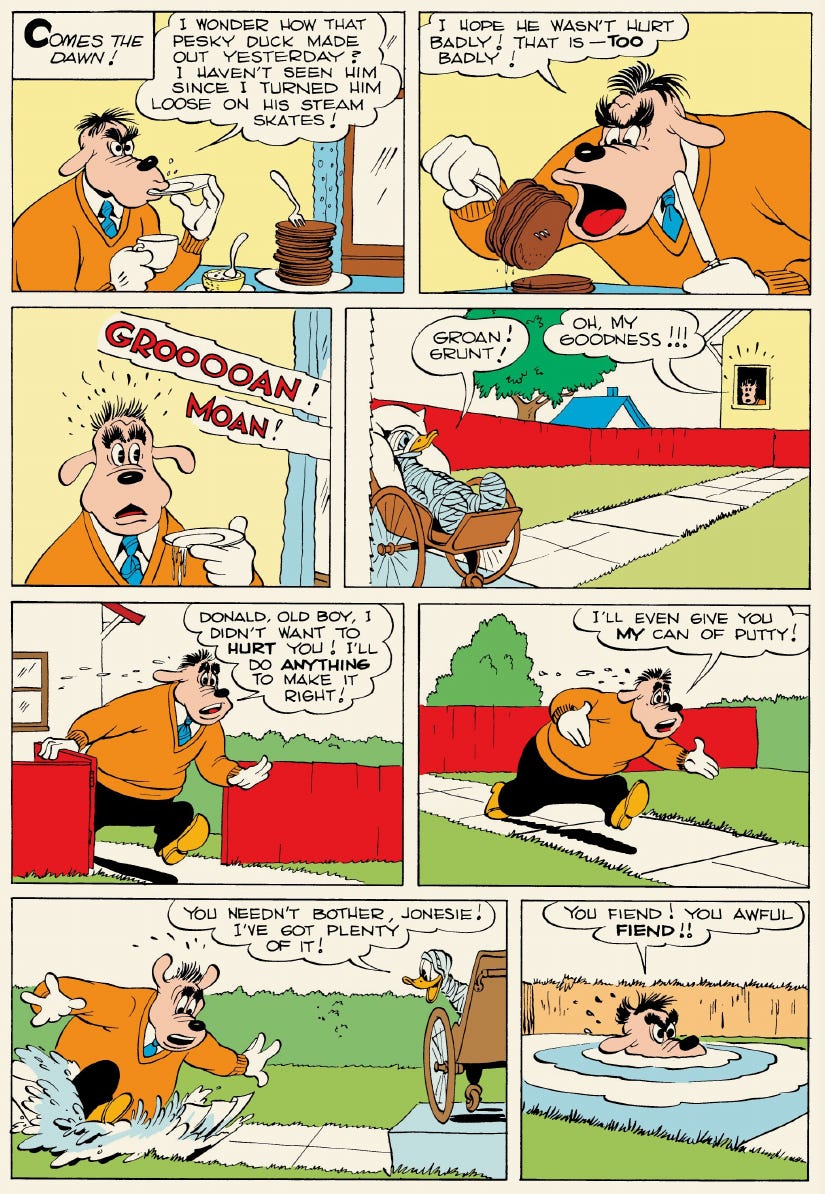 Donald Duck the Psychopath: The Purloined Putty