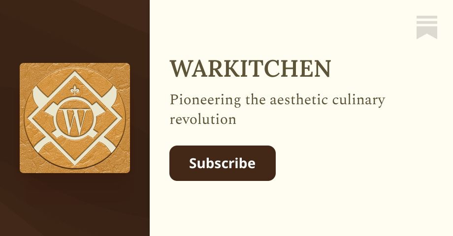 WARKITCHEN | ROCKY | Substack