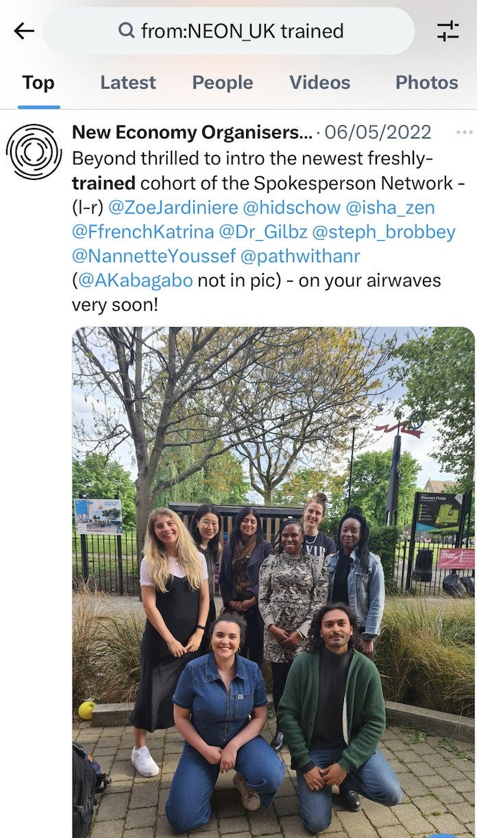 Zoe Gardner, the activist group "Stop Trump" and its links to Pelican House
