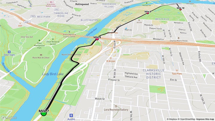 The 2025 Austin Marathon Half Marathon Course Guide
