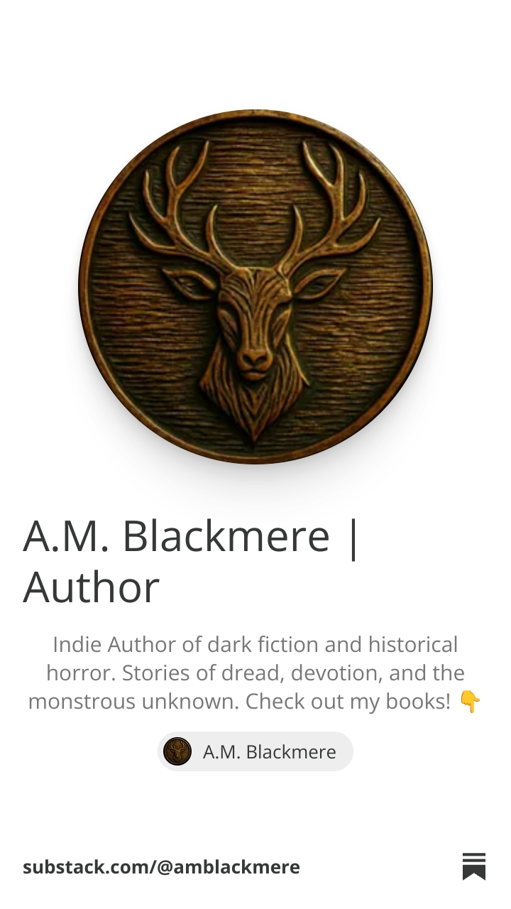 A.M. Blackmere | Author | Substack