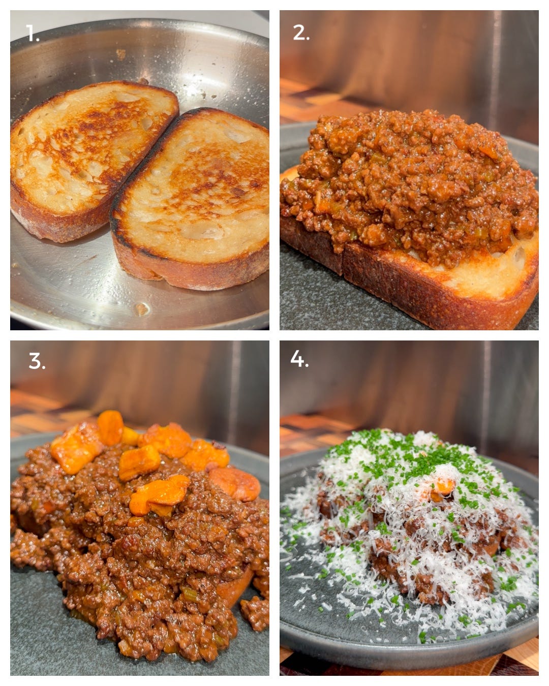 Mince on Toast - Notorious Foodie