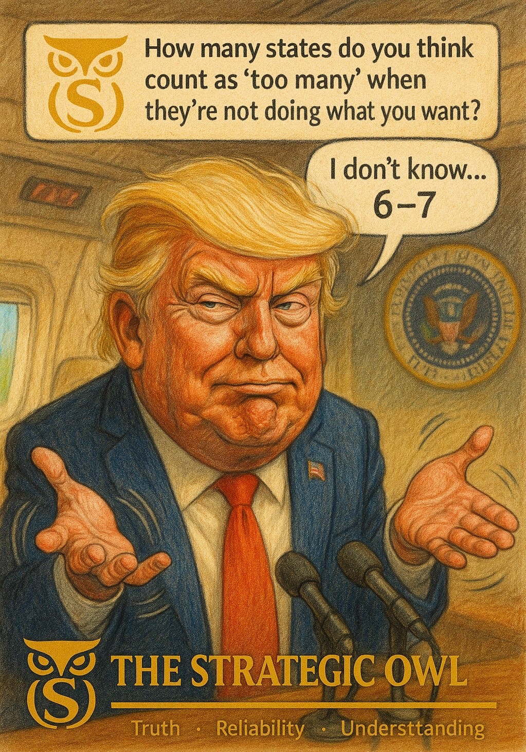 Owl Watch: Trump’s Signal to Control the Perception Medium