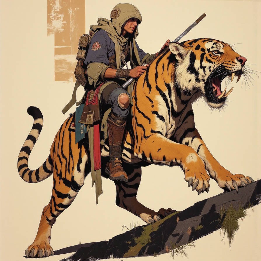 'Tiger Suppression': A Superb IP Drill - by Scott Meredith