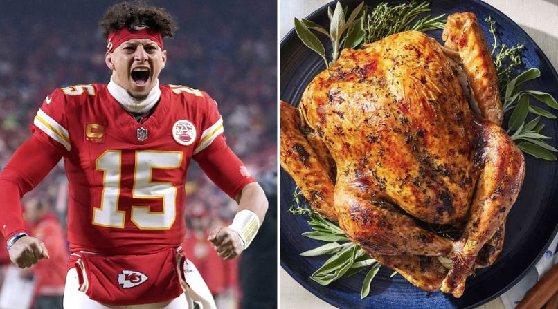 The NFL’s Thanksgiving Table: Quarterback Edition!