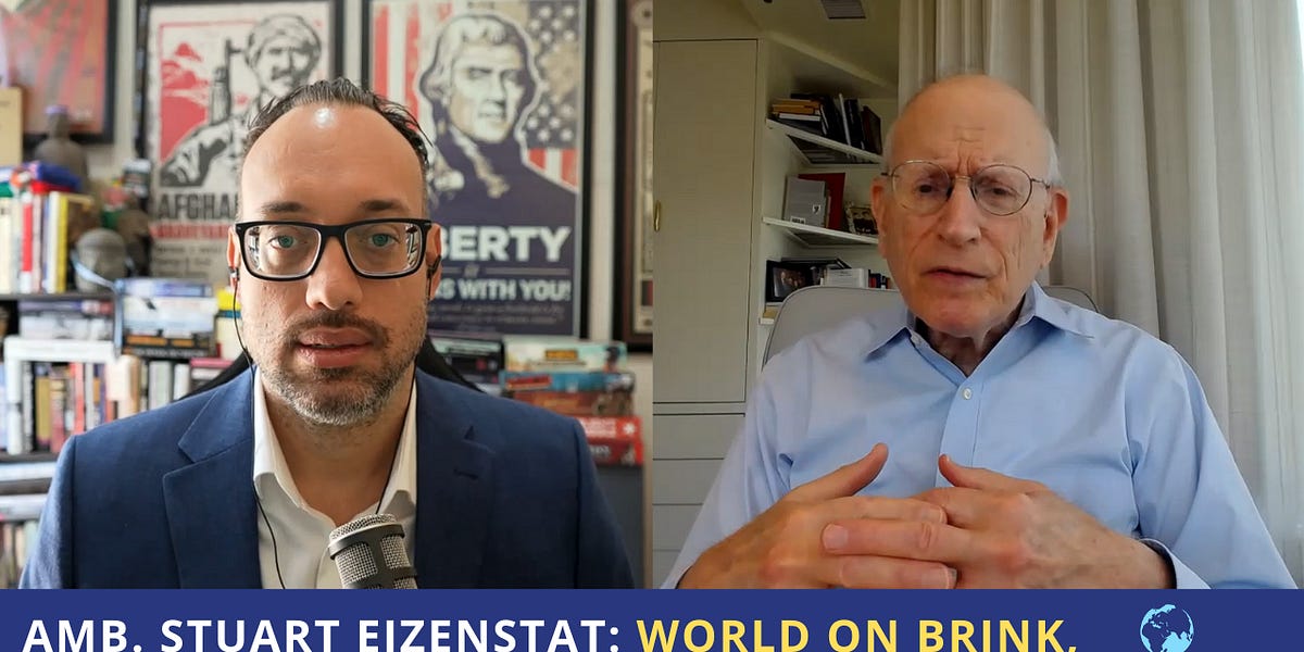Ambassador Stuart Eizenstat: World On Brink, Diplomacy Needed More Than Ever
