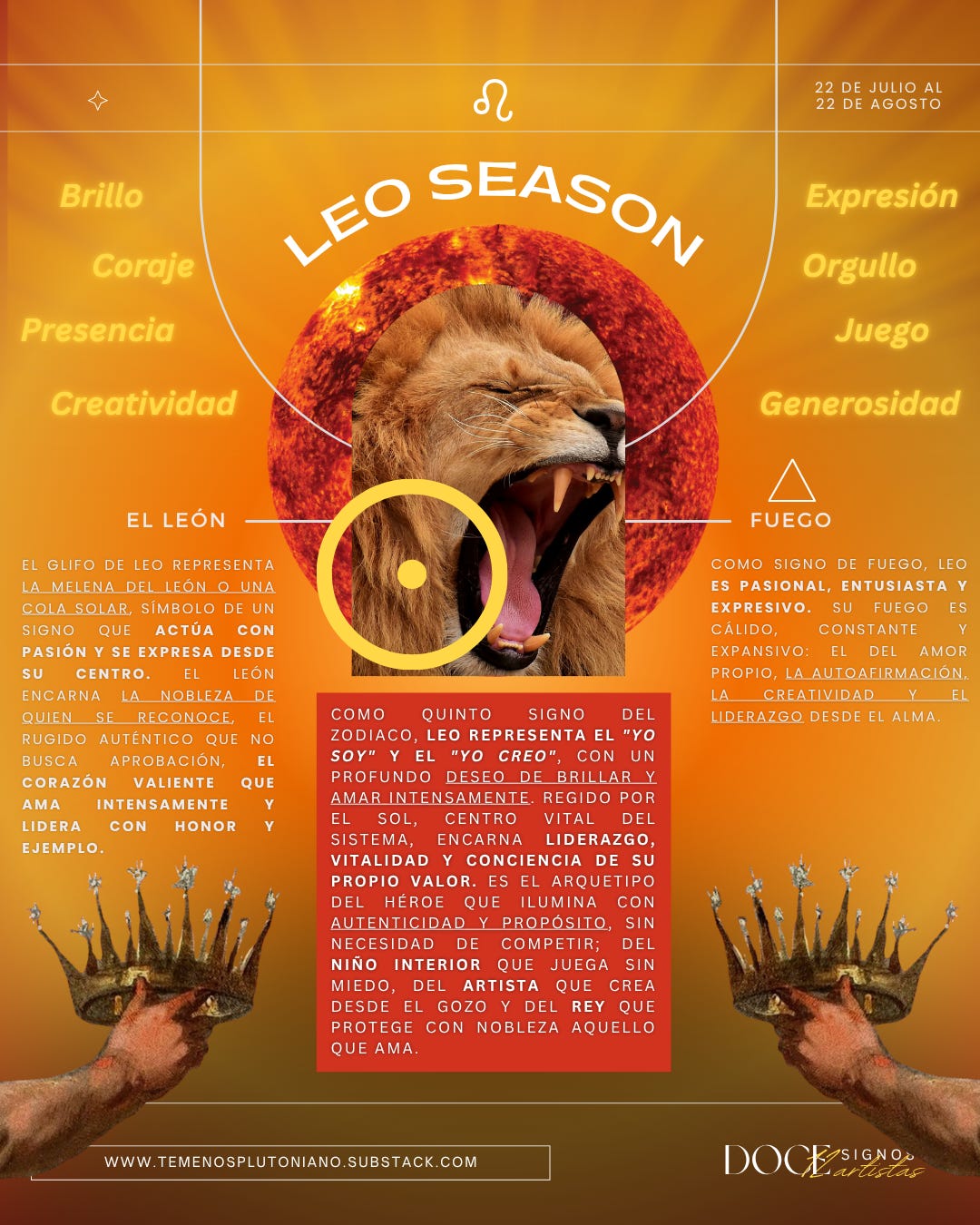 Un viaje al corazón creativo de León Pérez, bajo el signo de Leo.