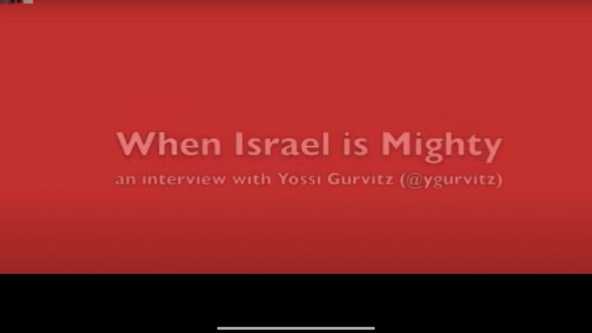 Yossi Gurvitz Told Us What Happens When Israel Gains Power