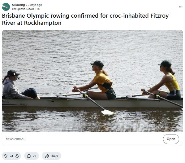 rowing olympics brisbane