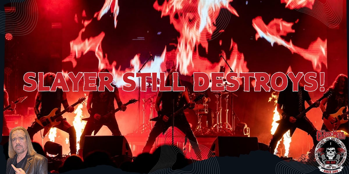 SLAYER IS STILL BRUTAL LIVE & DEATH ANGEL CAN'T FOCUS (VIP - Commercial ...