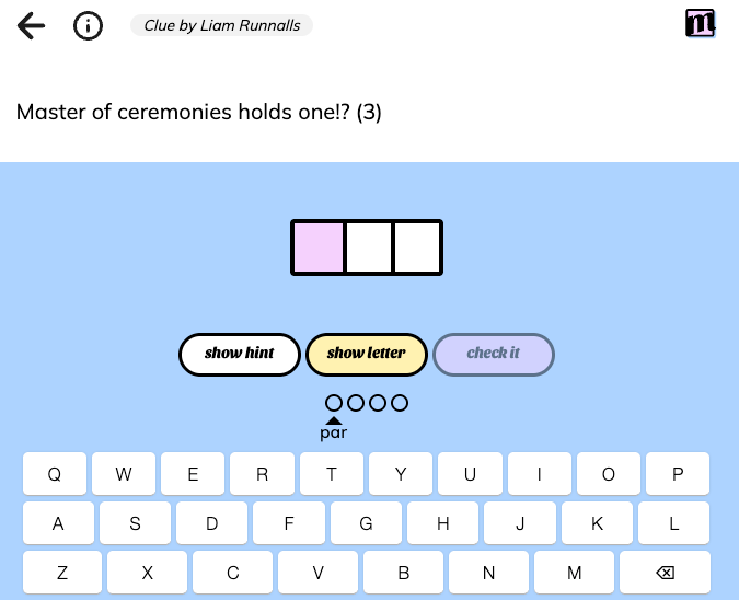 Case Study: Minute Cryptic - by Will from Hold!