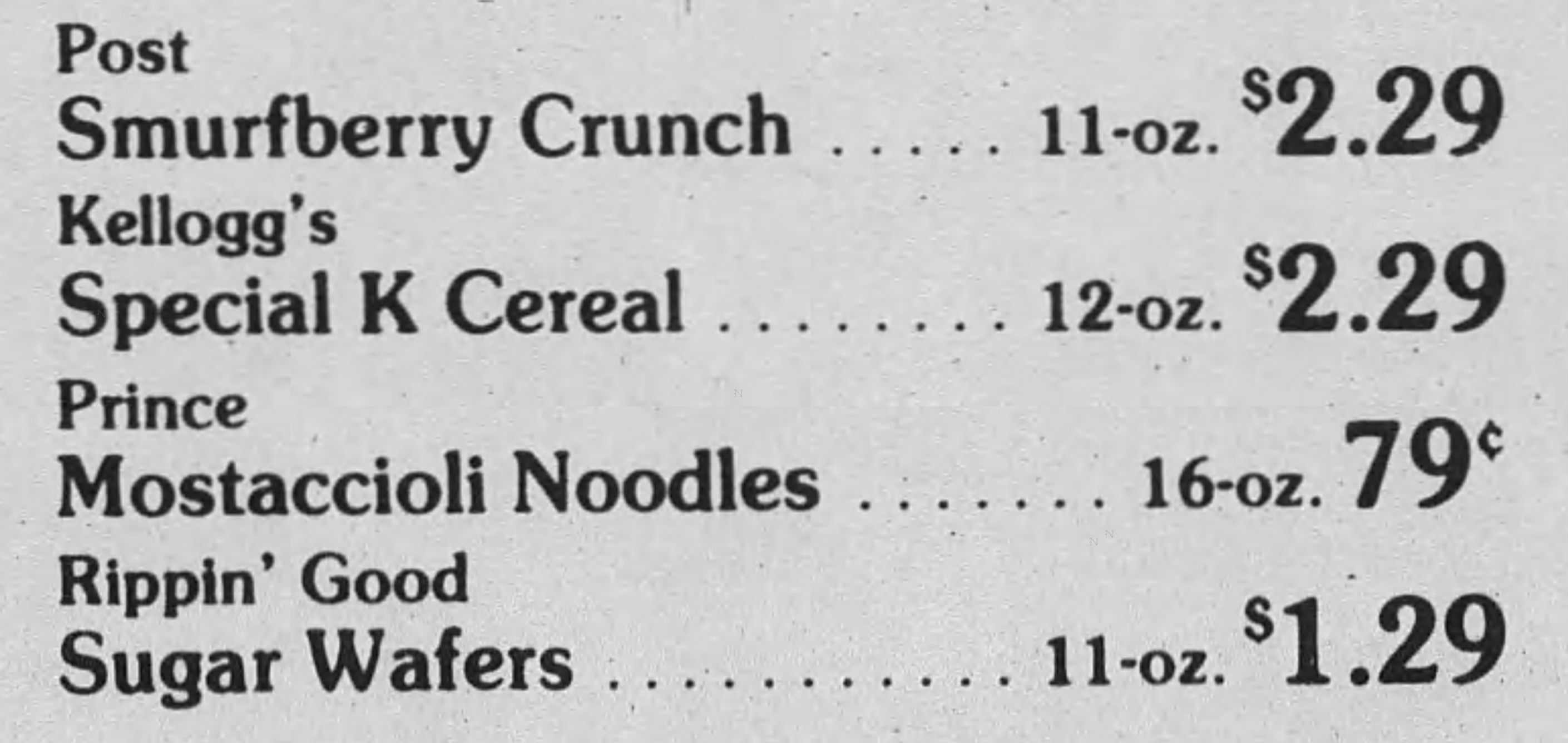 Smurfberry Crunch Cereal - The Retroist