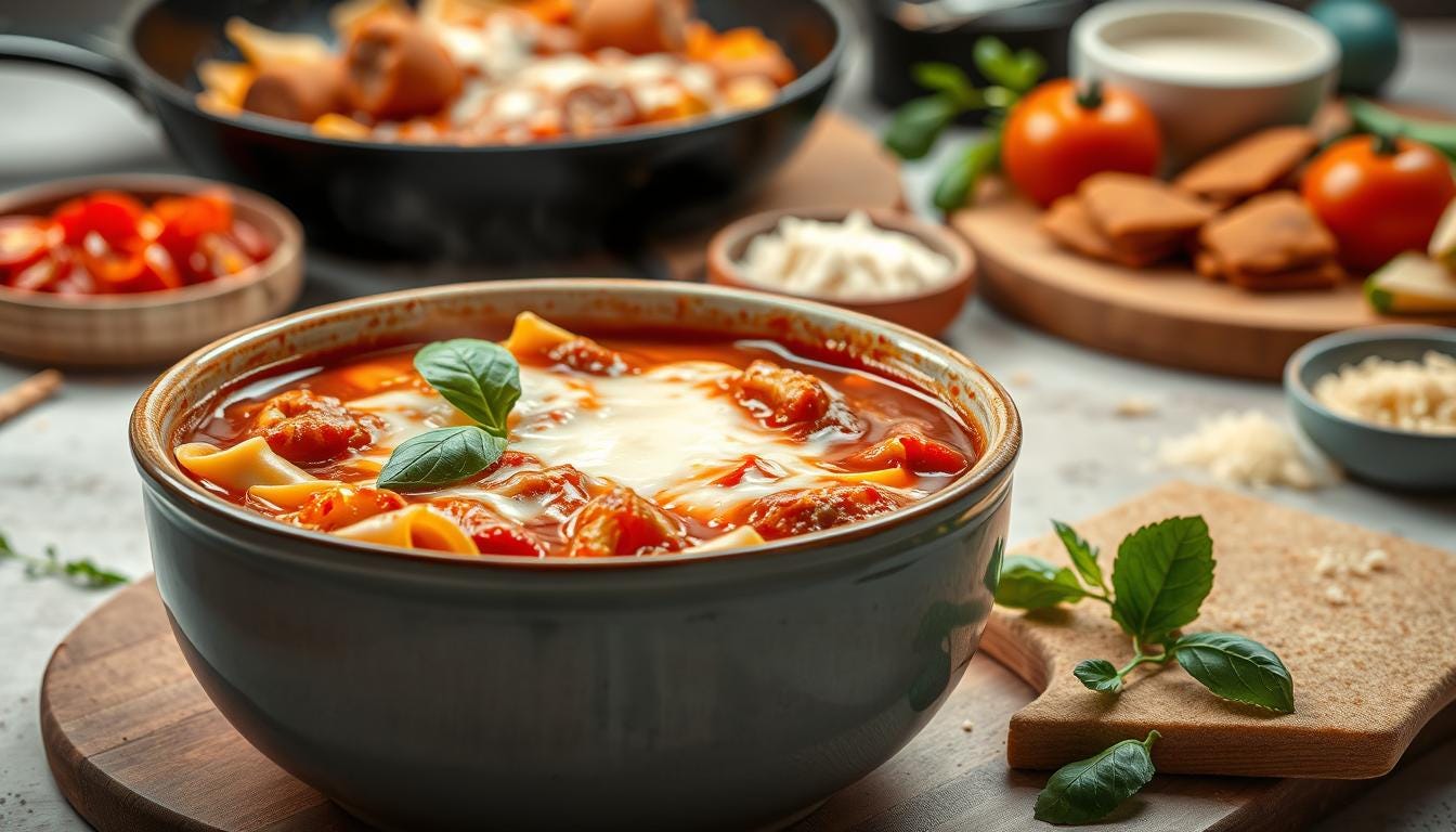 Lasagna Soup: A Deconstructed Comfort Revival.