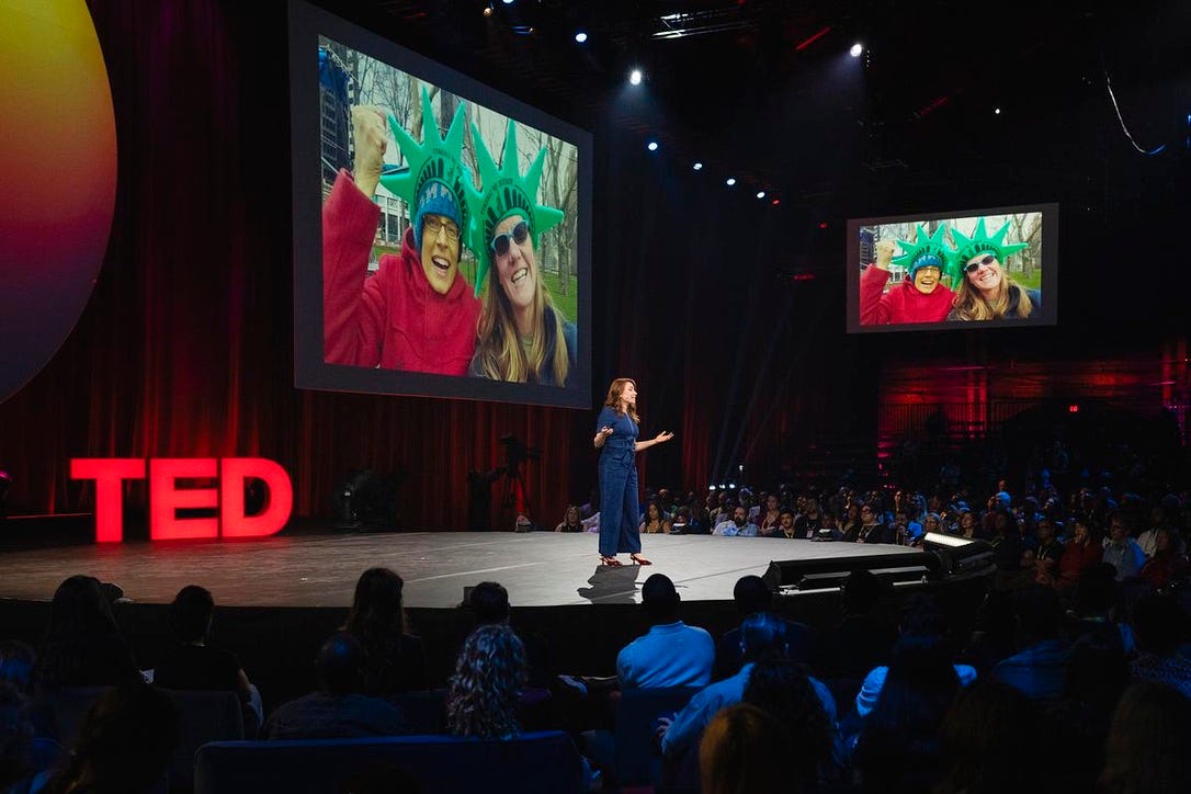Thanks for coming to my TED Talk (seriously)