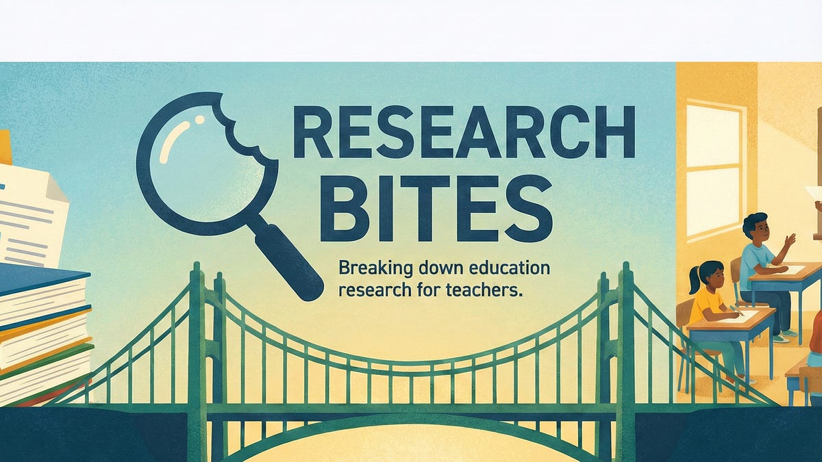 Research Bite #64: The Student Grouping Study
