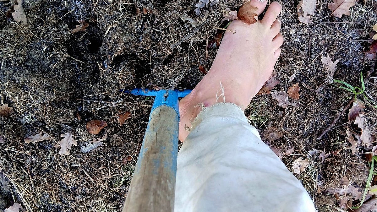 The biggest rebellion is to dig in with a pitchfork