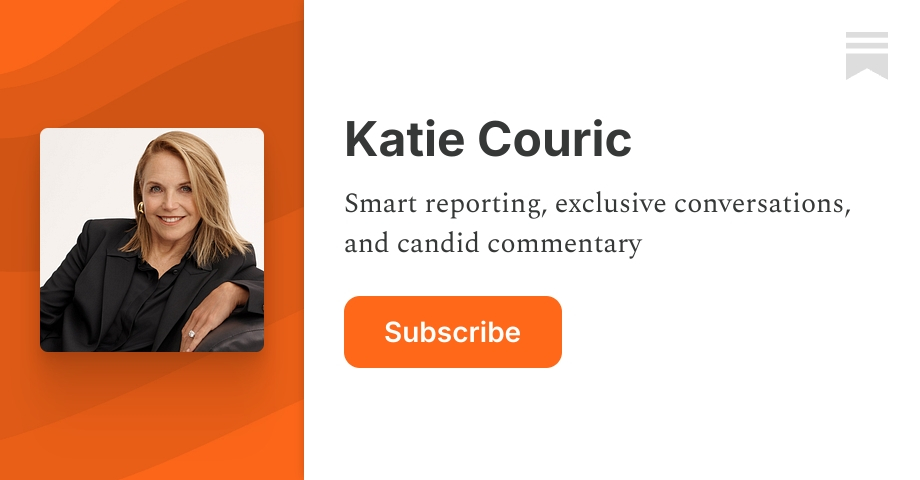 Katie Couric | Katie Couric Media | Substack