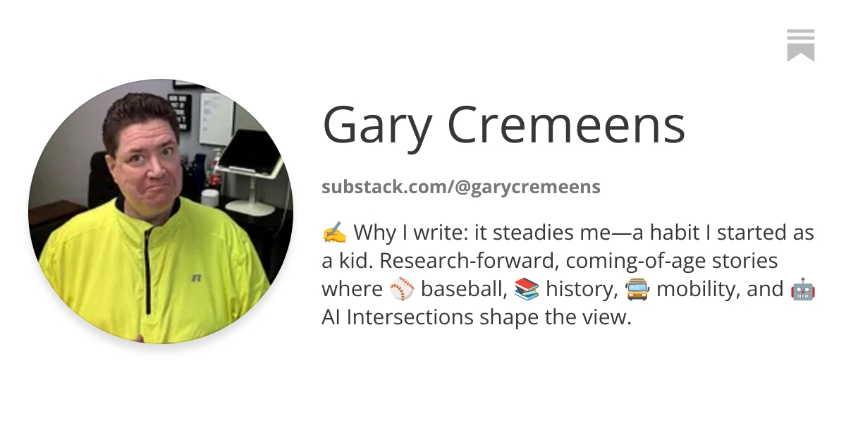 Gary Cremeens | Substack