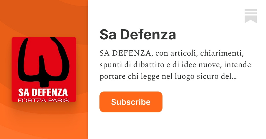 Sa Defenza | SaDefenza | Substack