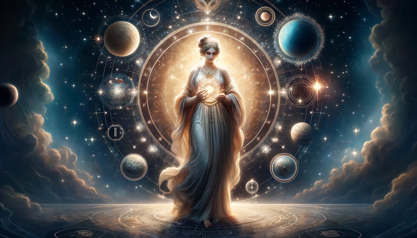 Harmonia, the Greek goddess of harmony and concord