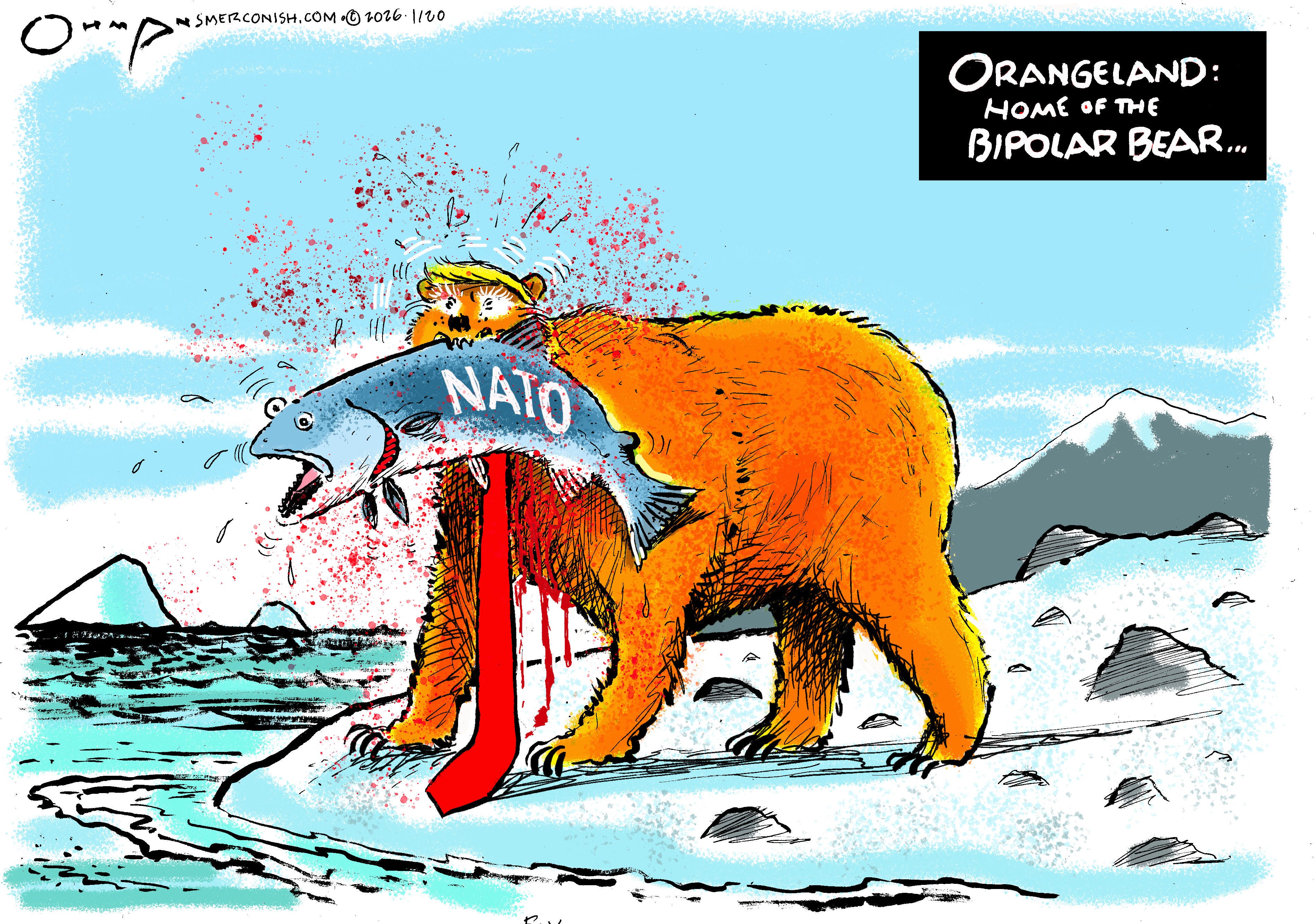 Your Daily Cartoon! - by Jack Ohman’s You Betcha!