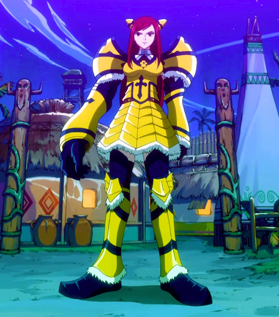 Top 10 Best Erza Scarlet Armors From Fairy Tail