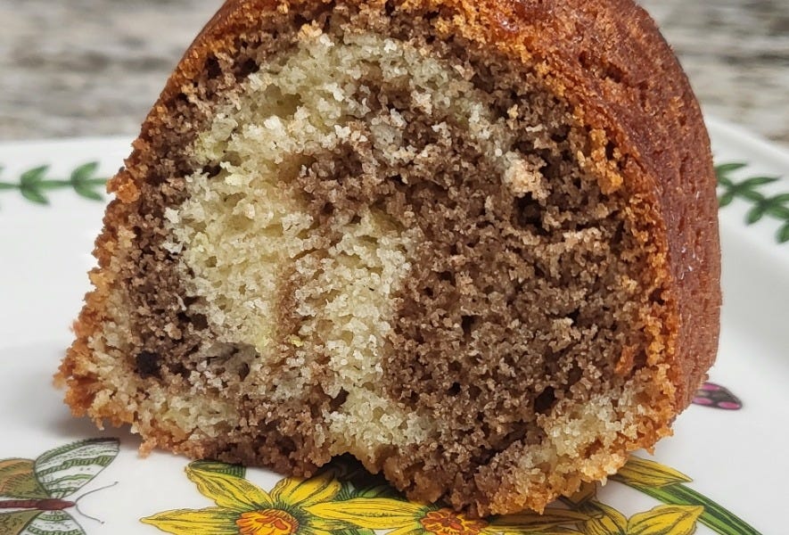 Comments - 1949: Mystery Marble Cake - by Lorinda Brandon