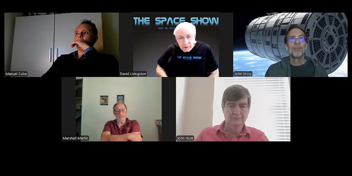 The Space Show Presents MANUEL CUBA, Managing Director, Helix Space ...