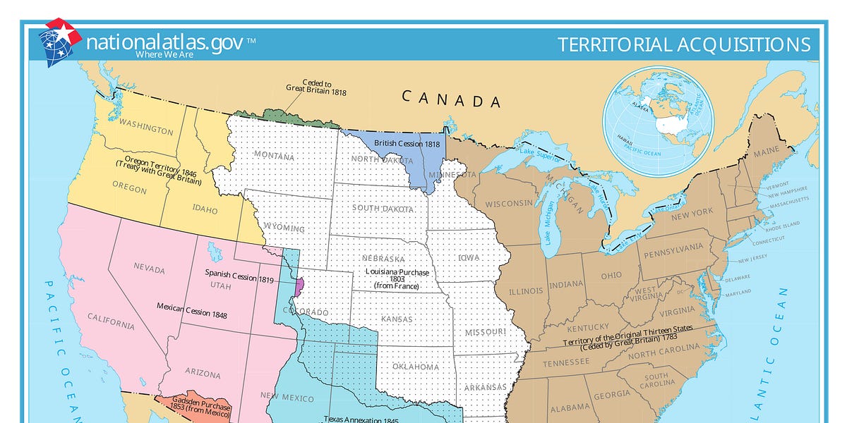 A short history of US territorial acquisitions