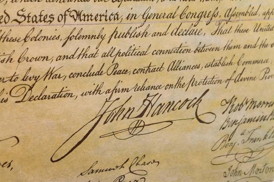 Why John Hancock’s Signature Entered American Slang