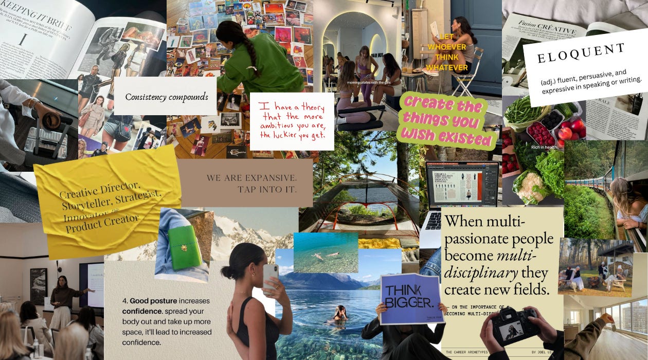 What's on my 2026 vision board - The Girls Column