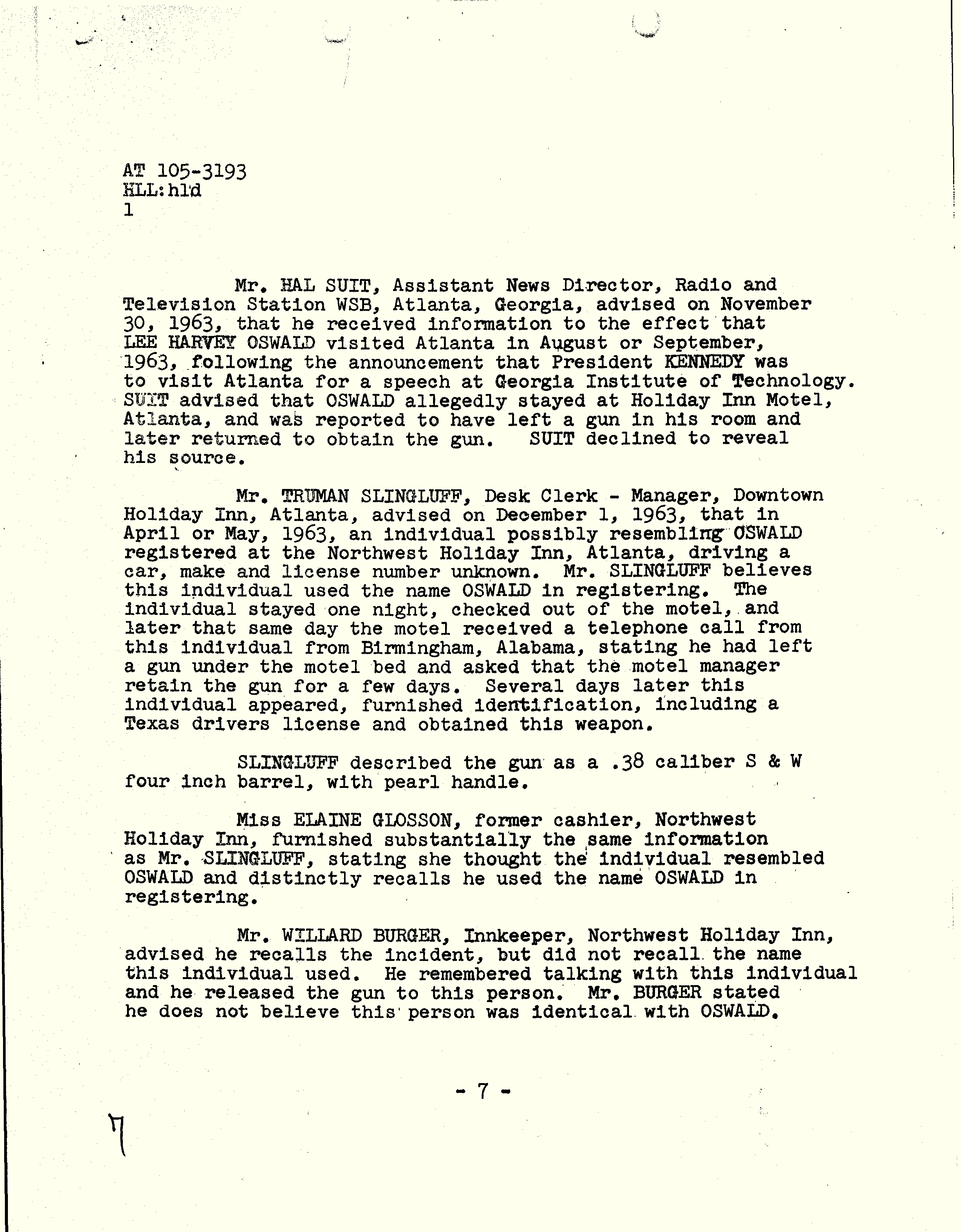 Oswald in Atlanta: The Forgotten Clues - by The JFK Files