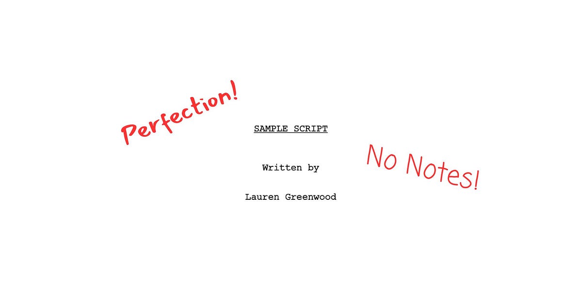 Writing a Killer Sample Script - by Lauren Greenwood