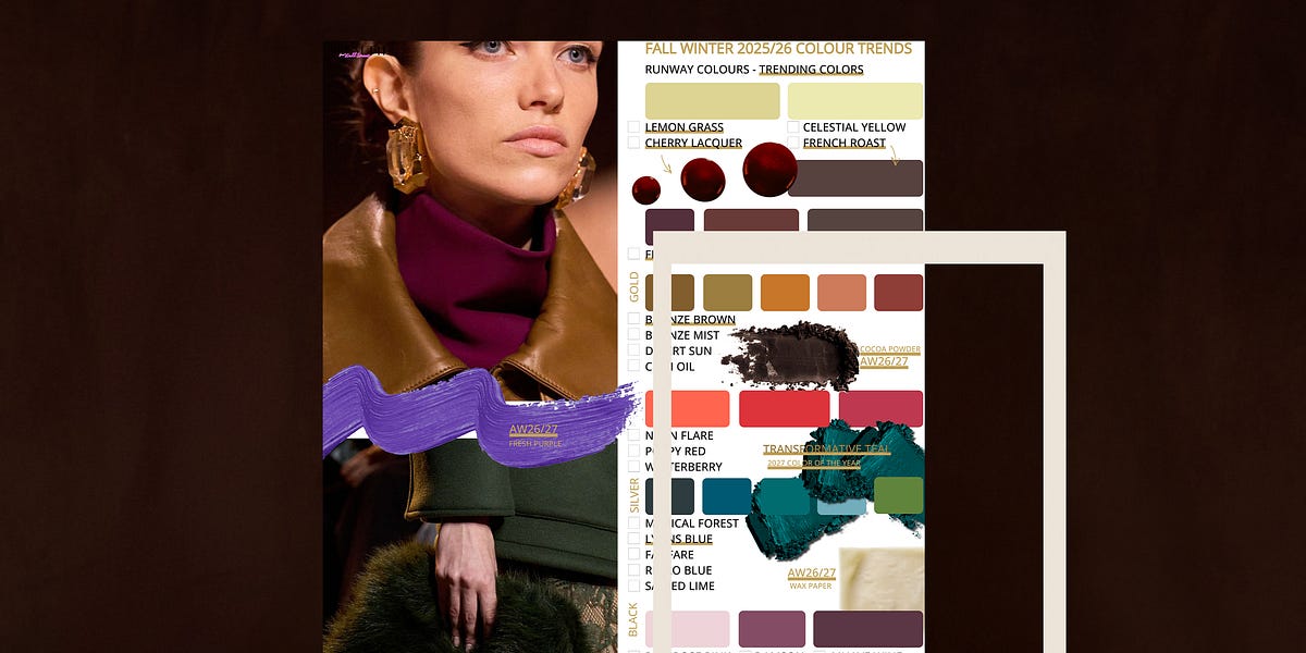 AW25/26 COLOR TRENDS - Brunette from Wall Street