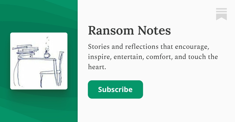 Ransom Notes | Michael Ransom | Substack