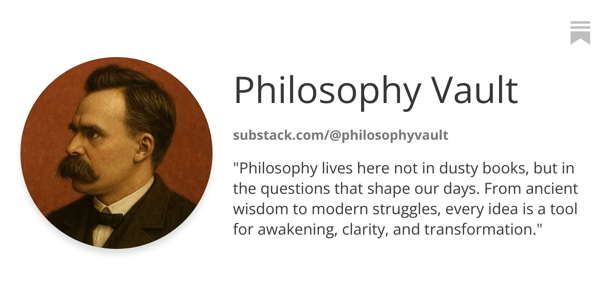 Philosophy Vault | Substack