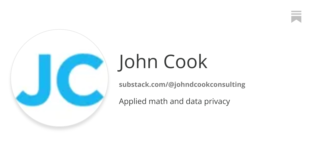 John Cook | Substack