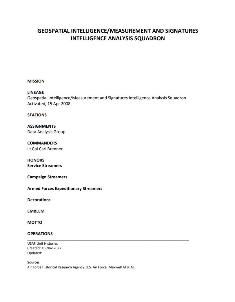 NASIC, The CIA & UAP - by SeniorTrender