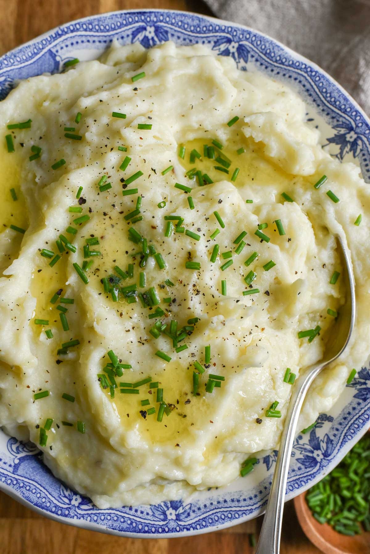 Roasted Garlic Mashed Potatoes - by Audrey Le Goff